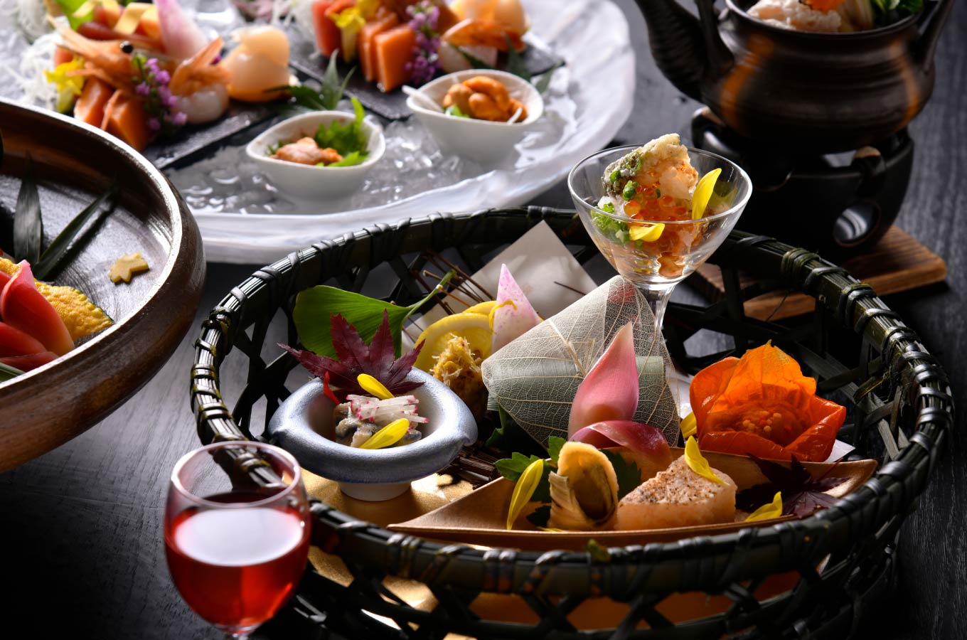 絢音 | 食事 | 【公式】定山渓温泉花もみじ