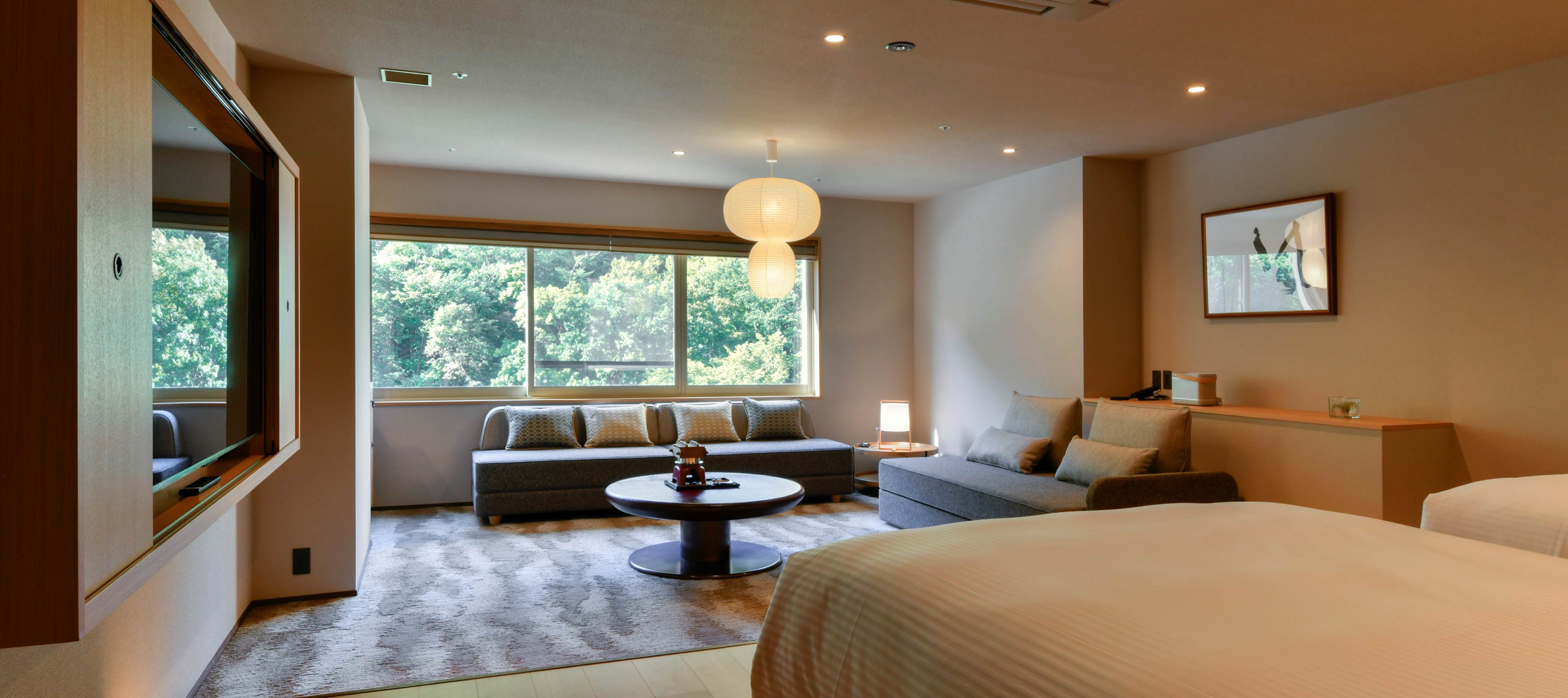 山並みツイン｜客室｜【公式】定山渓温泉花もみじ