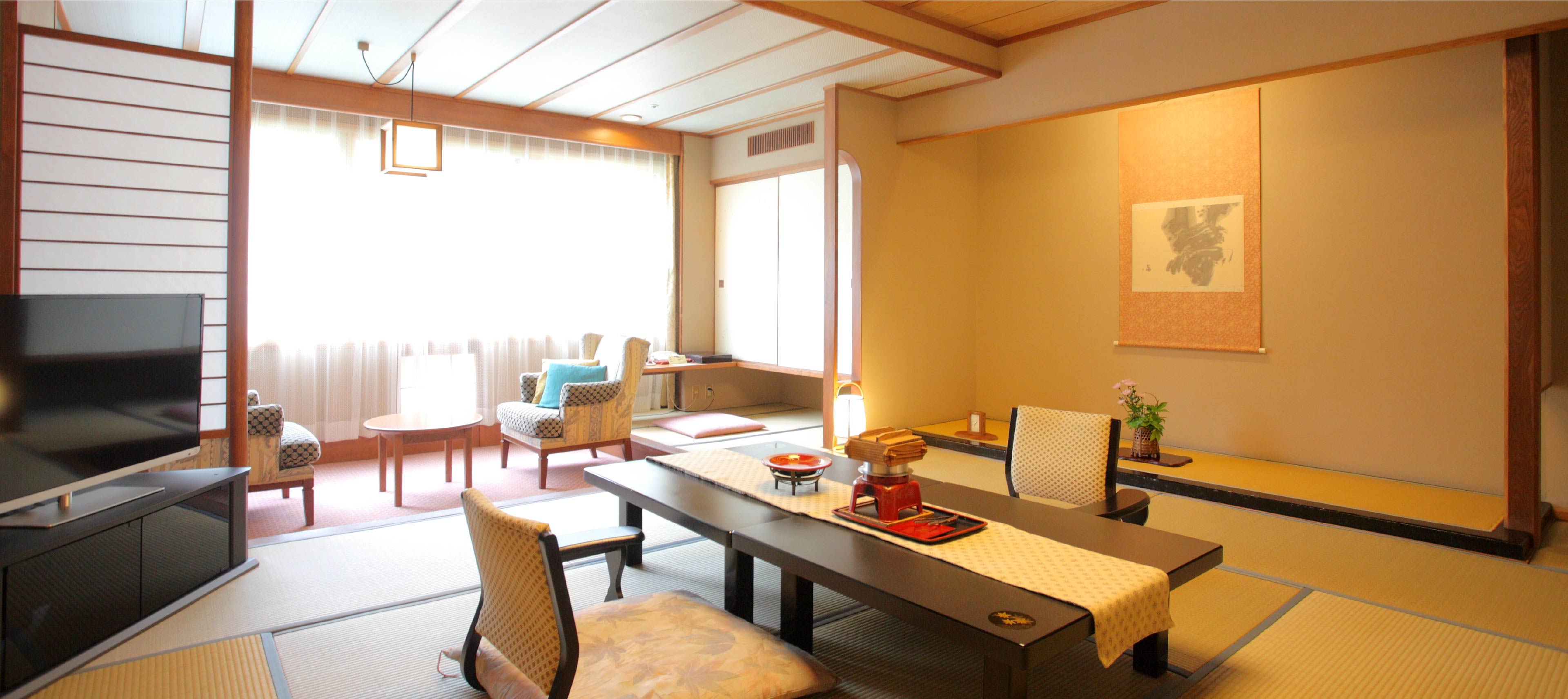 Comfort Japanese-style Room | Guest rooms |HANAMOMIJI | Jyozankei onsen ...
